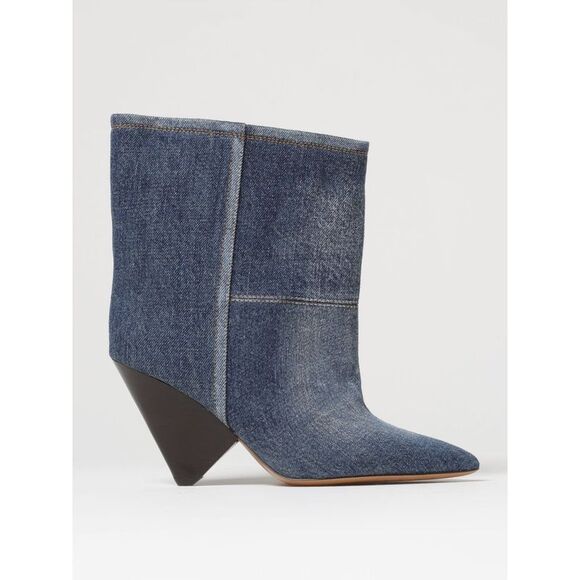 Isabel Marant | Shoes | Isabel Marant Flat Ankle Boots Woman Blue ...